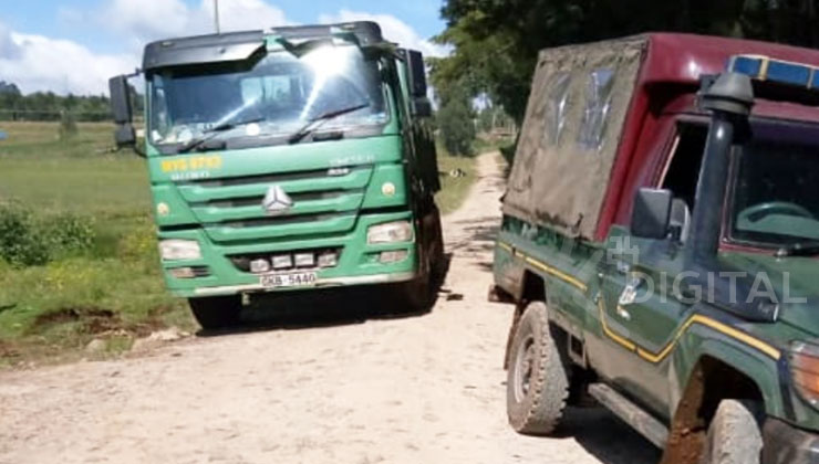 Driver disappears with NYS lorry after police nab him giving out the ...