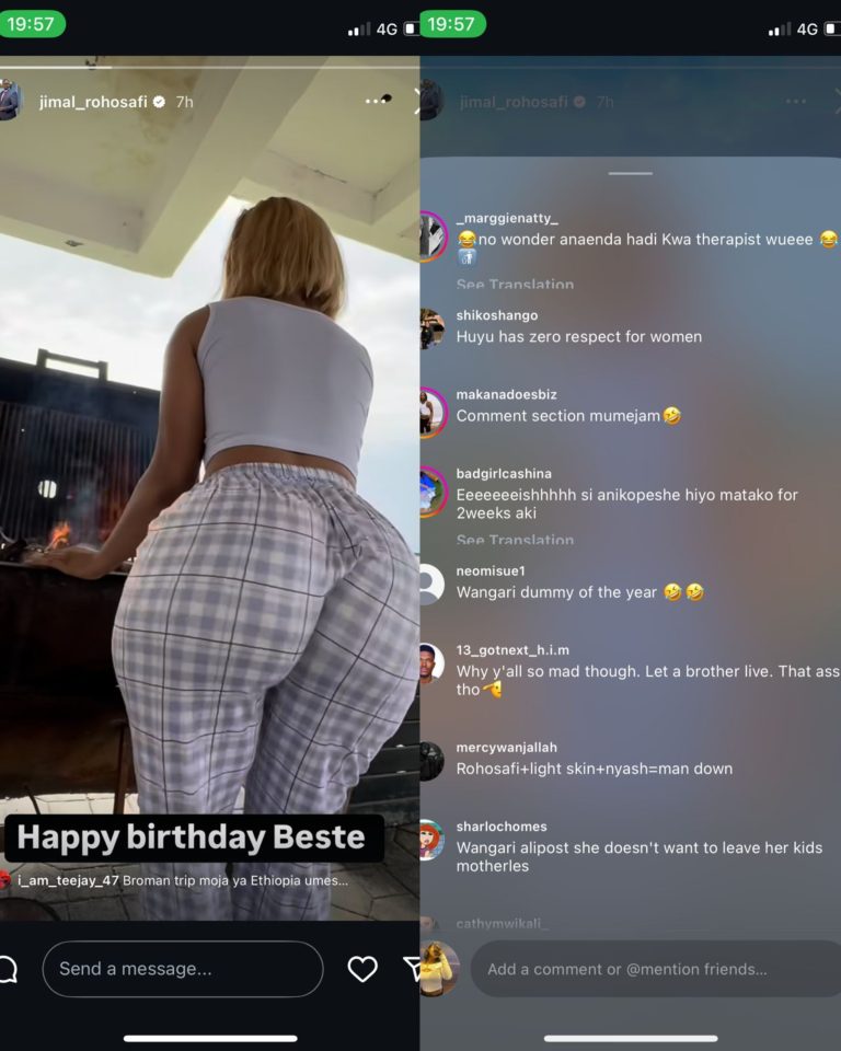 Jimal Rohosafi celebrates his curvy bestie on her birthday - K24 Digital
