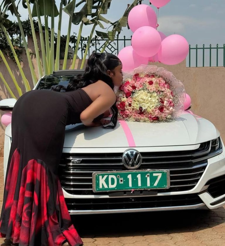 Trisha Khalid breaks down in tears after getting surprise car from ...