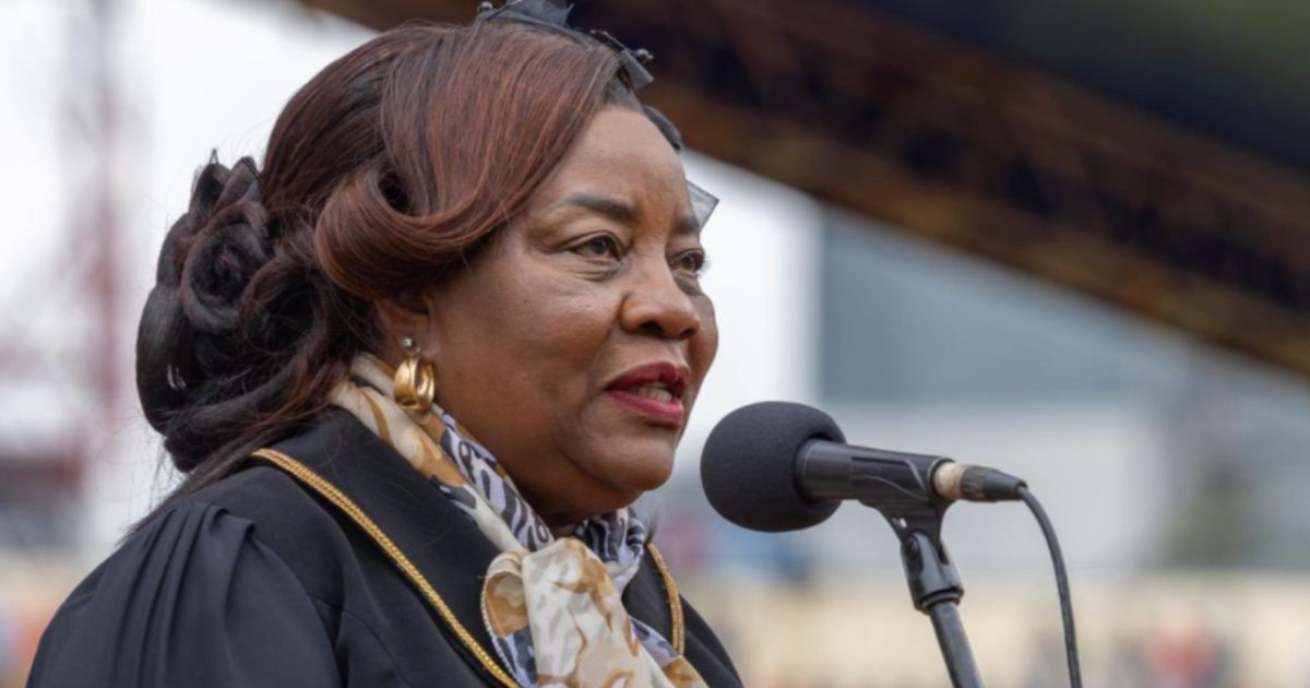 Ida Odinga forced to cut short tribute after a rowdy crowd tried to disrupt sister-in-law’s ...