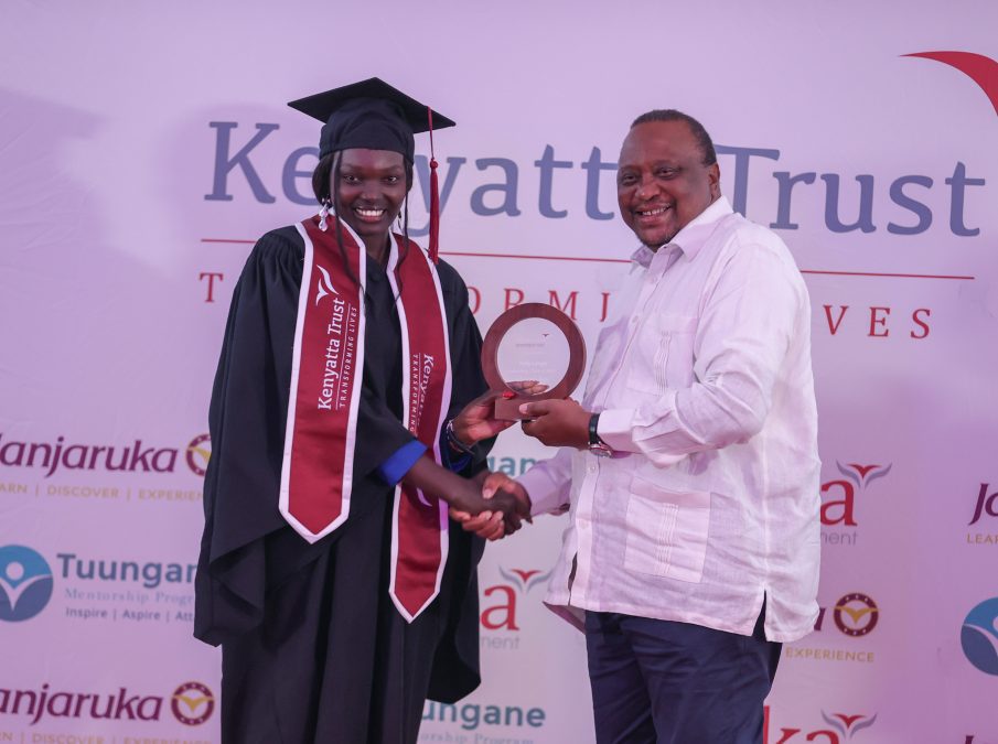 Uhuru urges Kenyatta Trust graduates to lead with integrity and justice ...