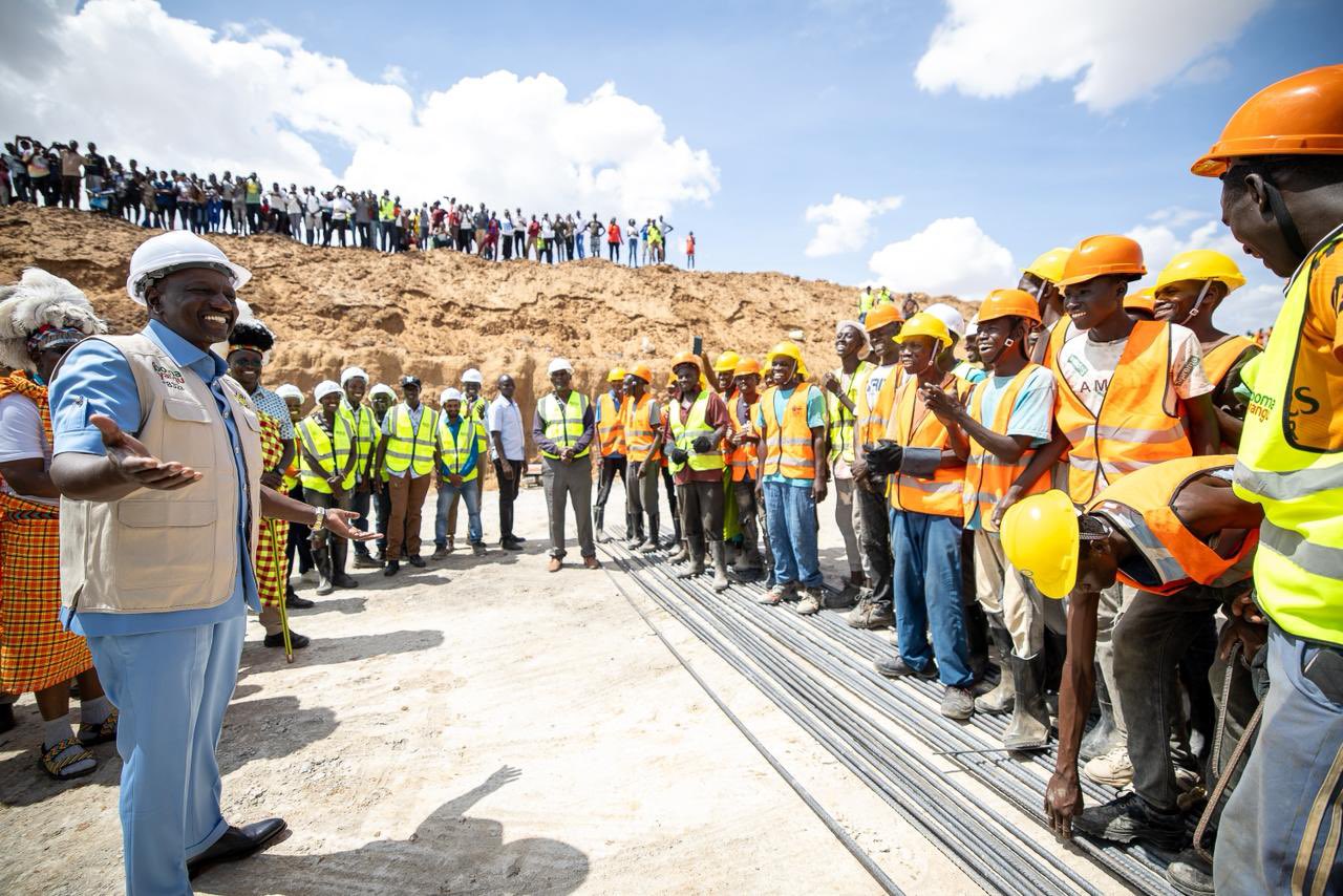 Ruto lays foundation for Ksh660M Turkana University hostels - K24 Digital