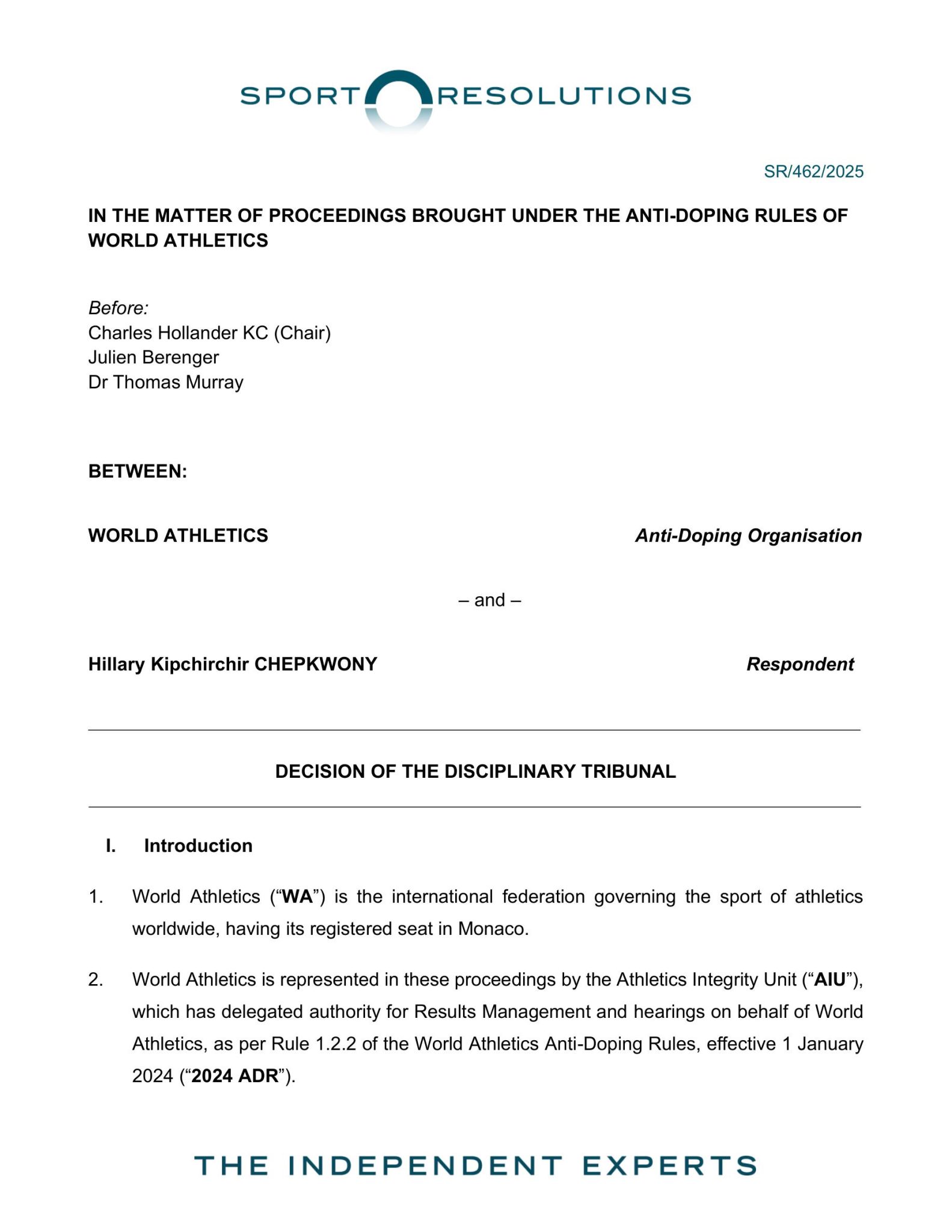 AIU bans Kenya’s Hillary Chepkwony for 4 years over doping - K24 Digital